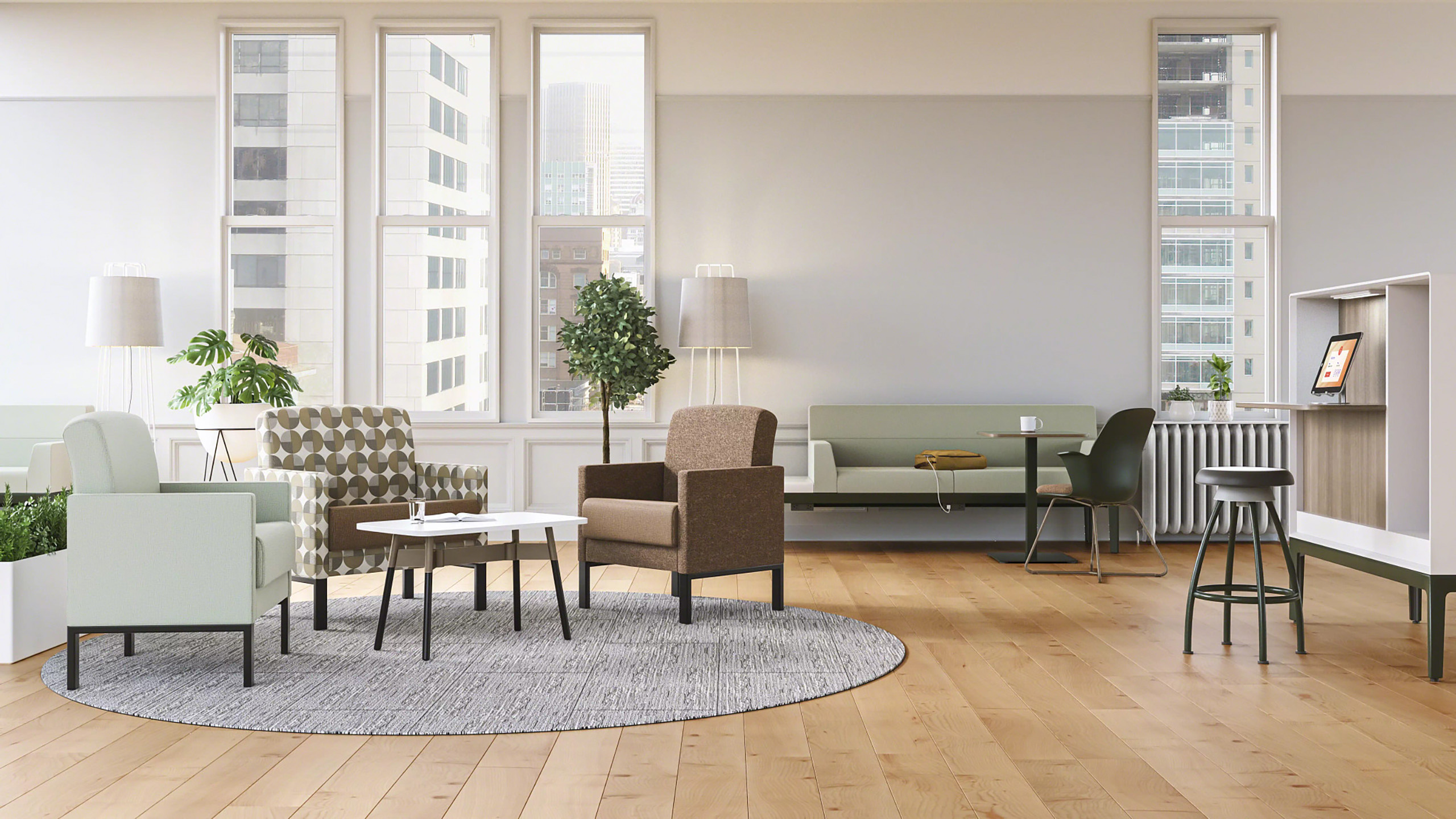 Healthcare Waiting Room & Transition Space Design - Steelcase