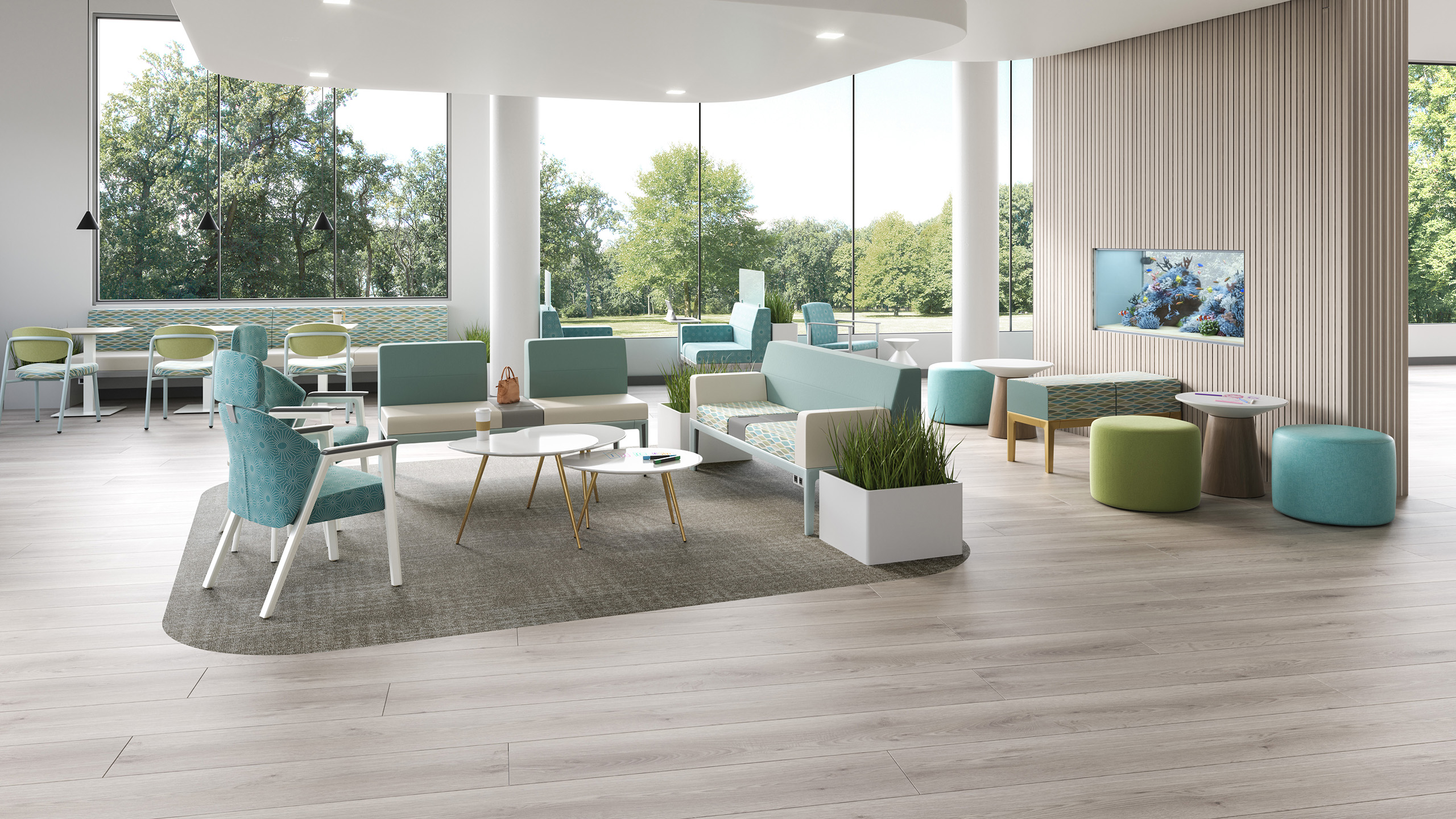 Healthcare Waiting Room & Transition Space Design - Steelcase