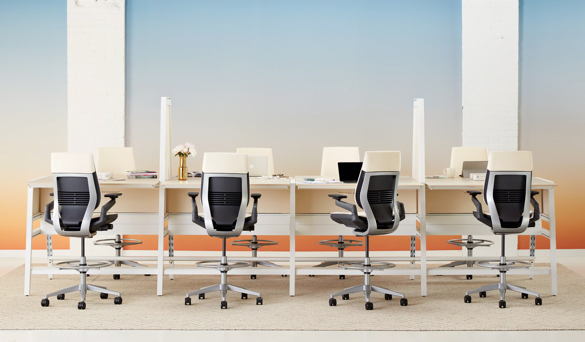 Bivi Modern Office Desk System - Steelcase