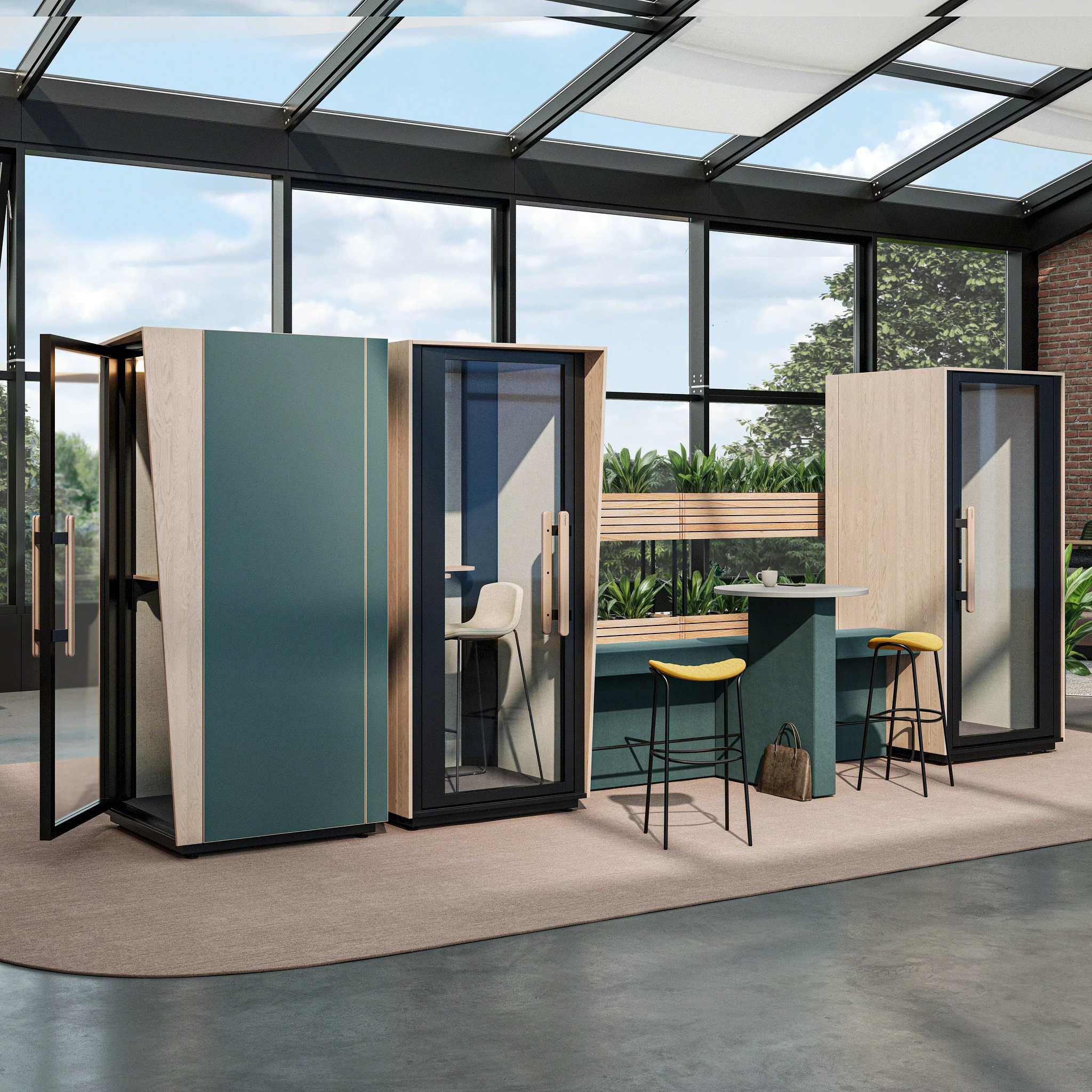 Be my guest® Office Phone Booth Pods by Orangebox | Steelcase