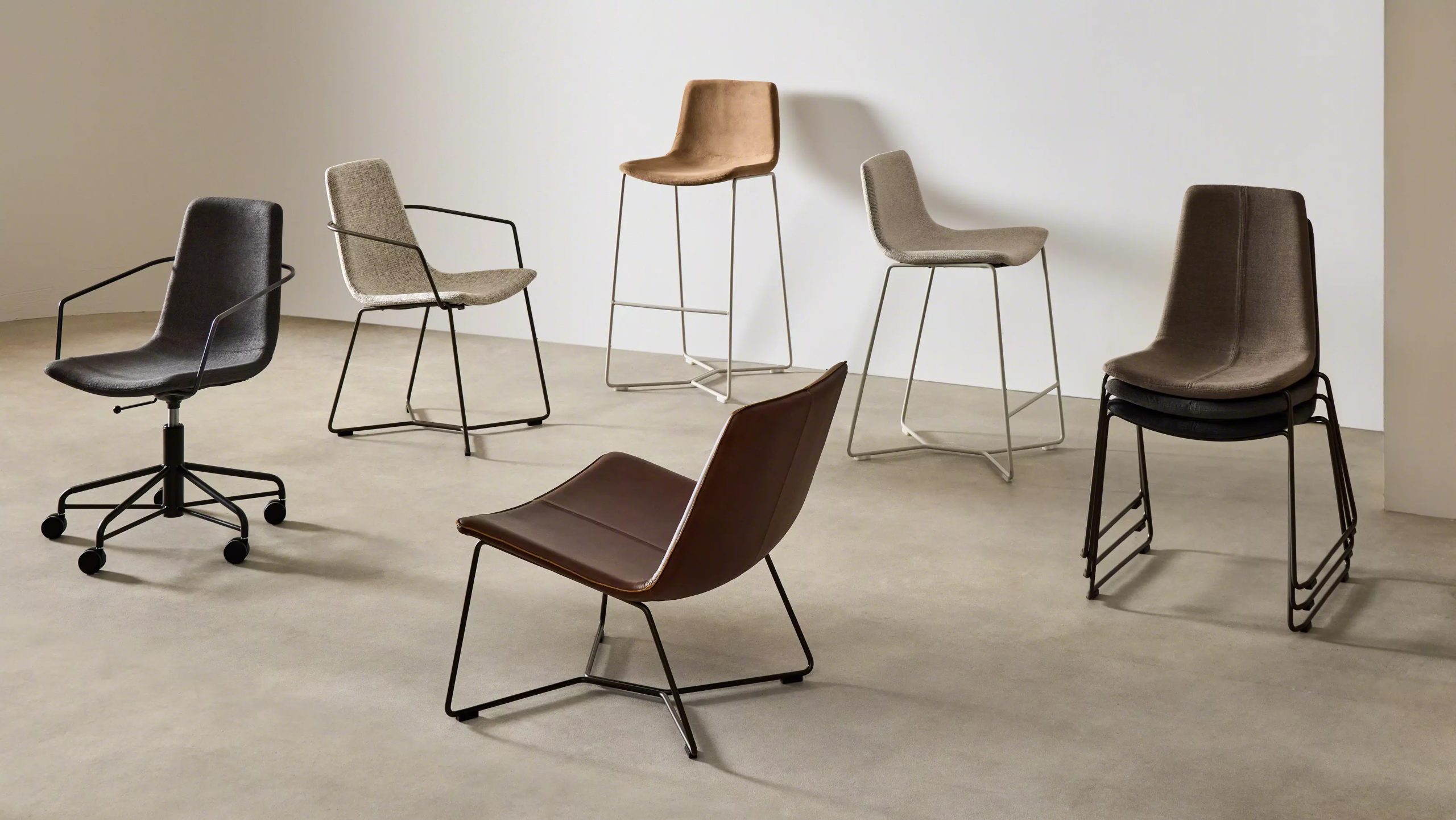 West Elm Work Slope Guest Seating | Steelcase