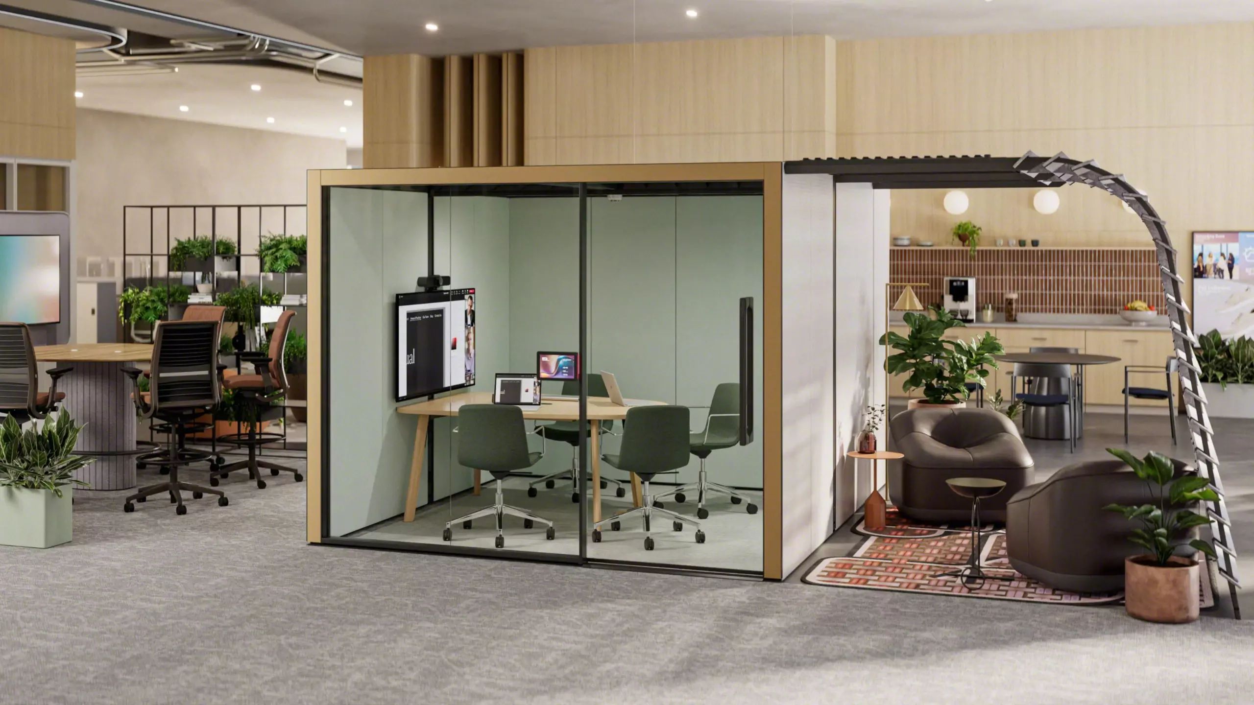 Conversation corner- Steelcase