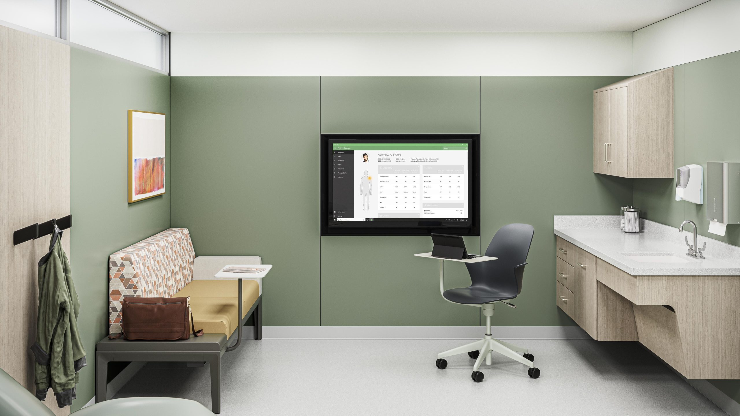 Convey Modular Casework for Healthcare Storage | Steelcase