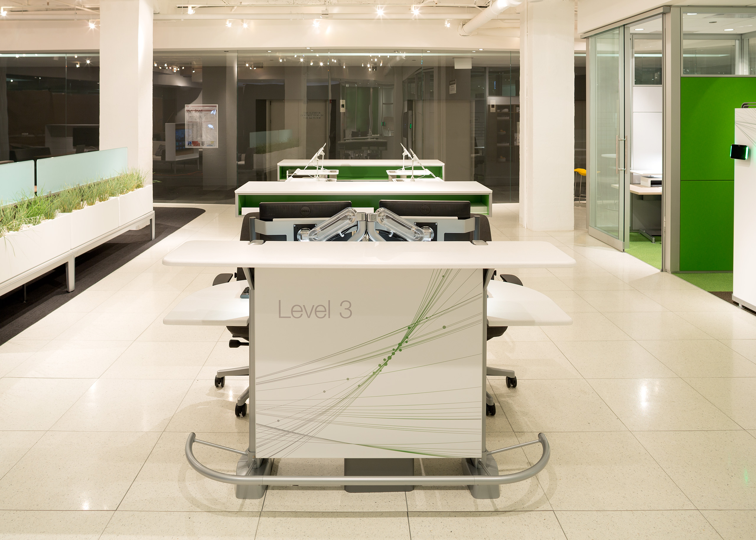 Sync Nurses Station Desk Furniture | Steelcase
